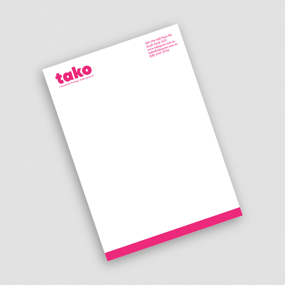 Letterheads – Tako Print