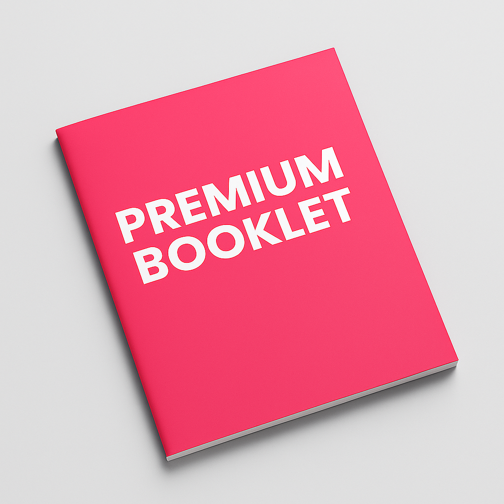 Premium Booklets – Tako Print